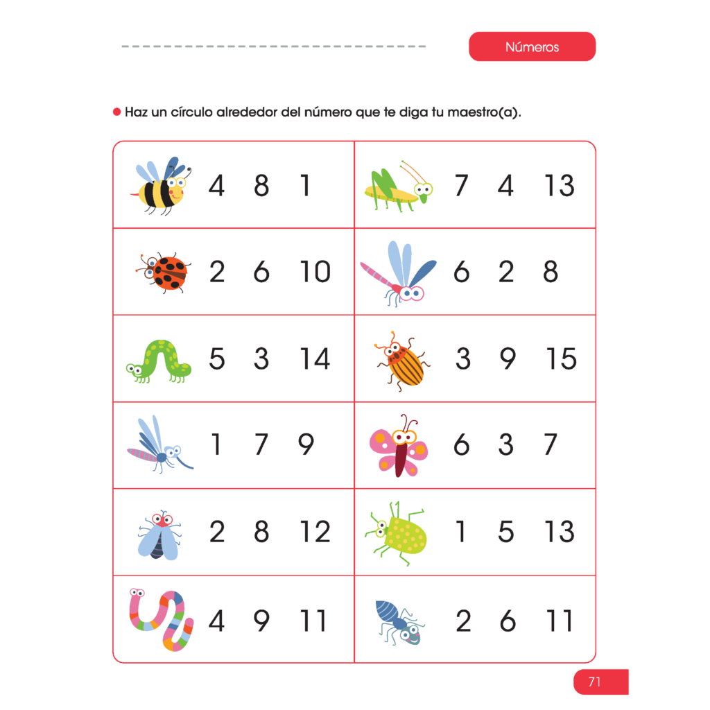Juego y aprendo, letras y números 3 – Sistema Educativo LAM